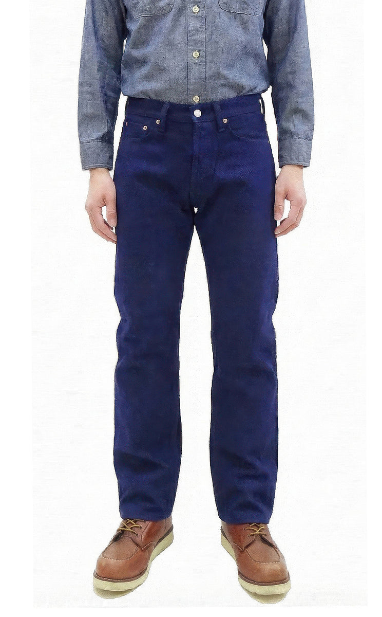 Studio D'Artisan Deep Indigo Selvedge Sashiko Jeans - 14 oz - Regular ...