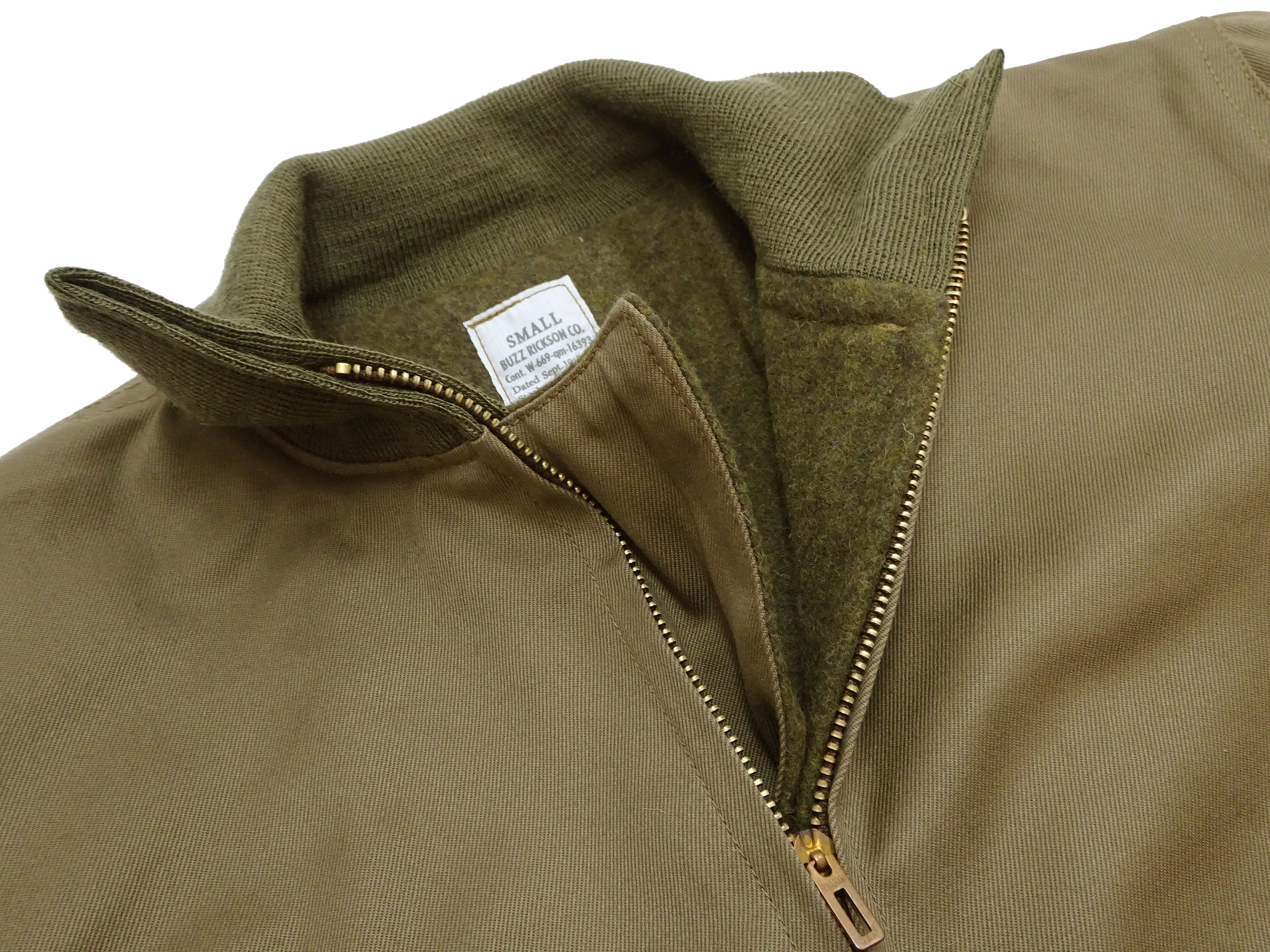 Buzz Rickson Plain Tanker Jacket Men's Reproduction US Army 1941 1st P ...