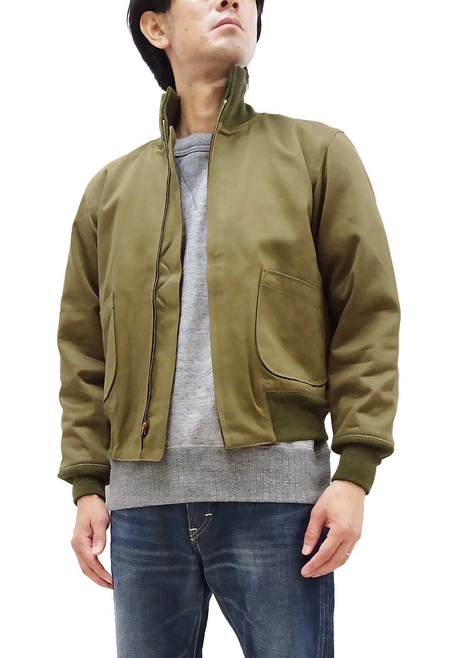 Buzz Rickson Plain Tanker Jacket Men's Reproduction US Army 1941 1st P ...