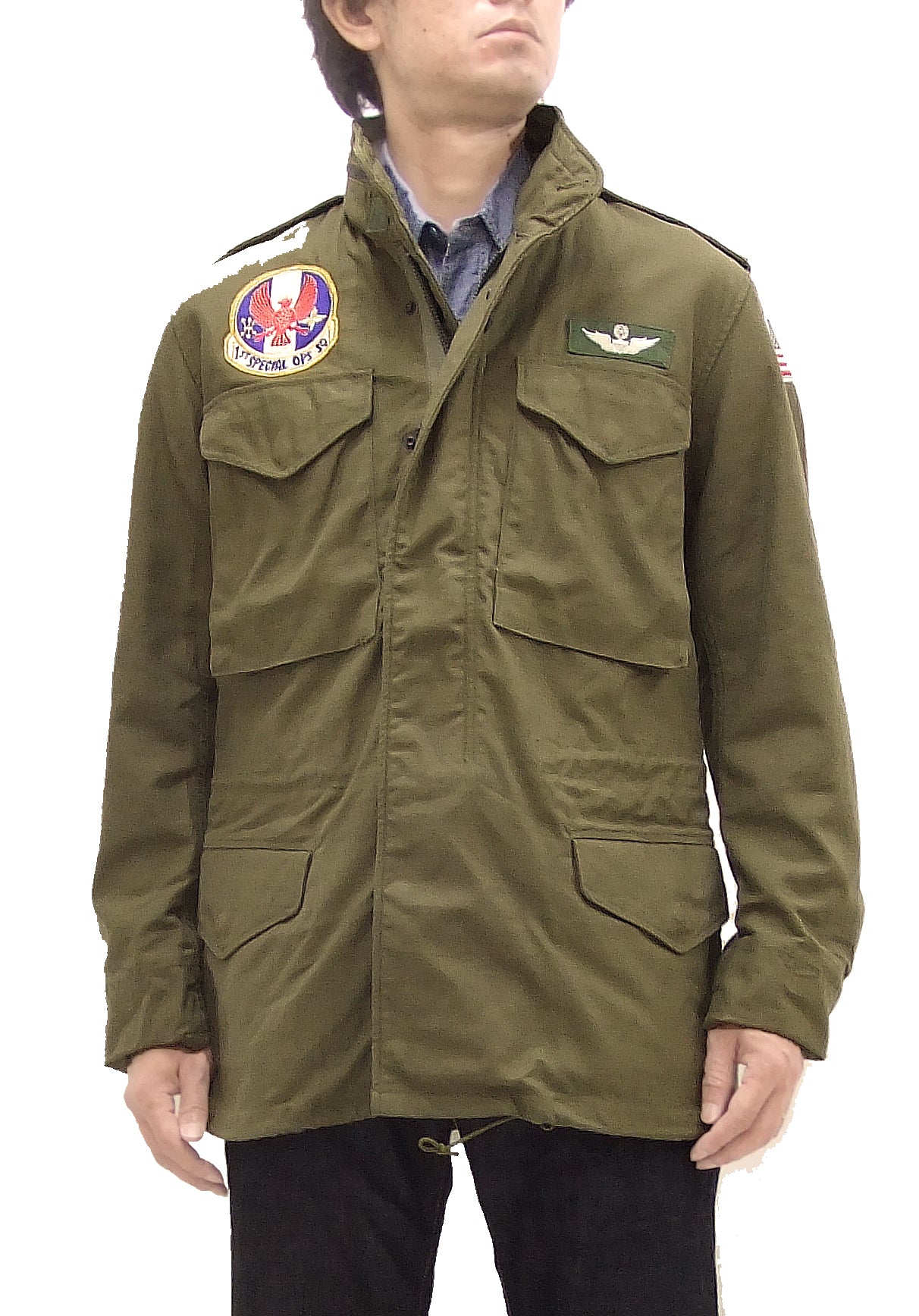 Buzz Rickson Jacket Men's Custom M-65 Field Jacket M65 Military Field ...