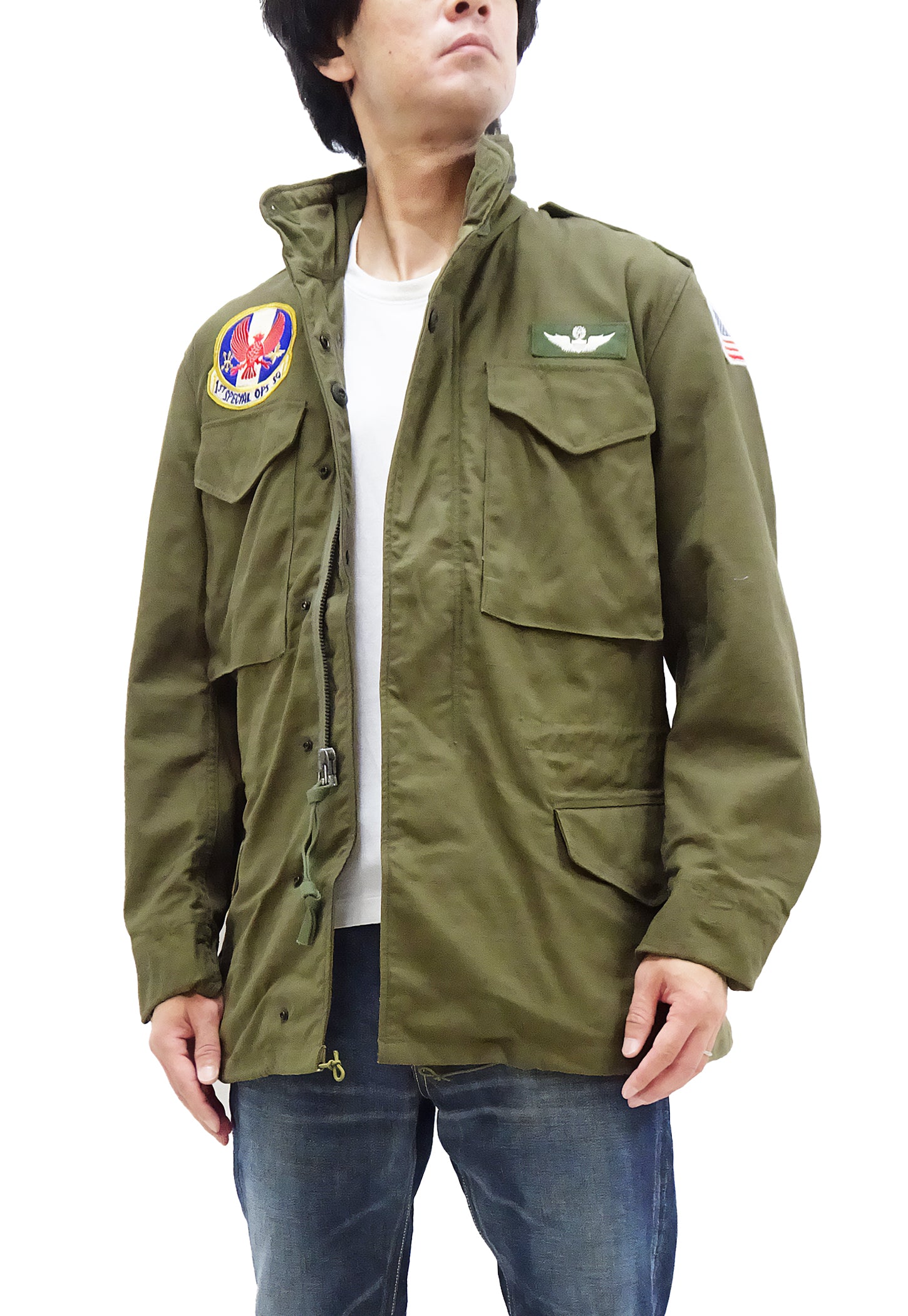 Buzz Rickson Jacket Men's Custom M-65 Field Jacket M65 Military Field ...