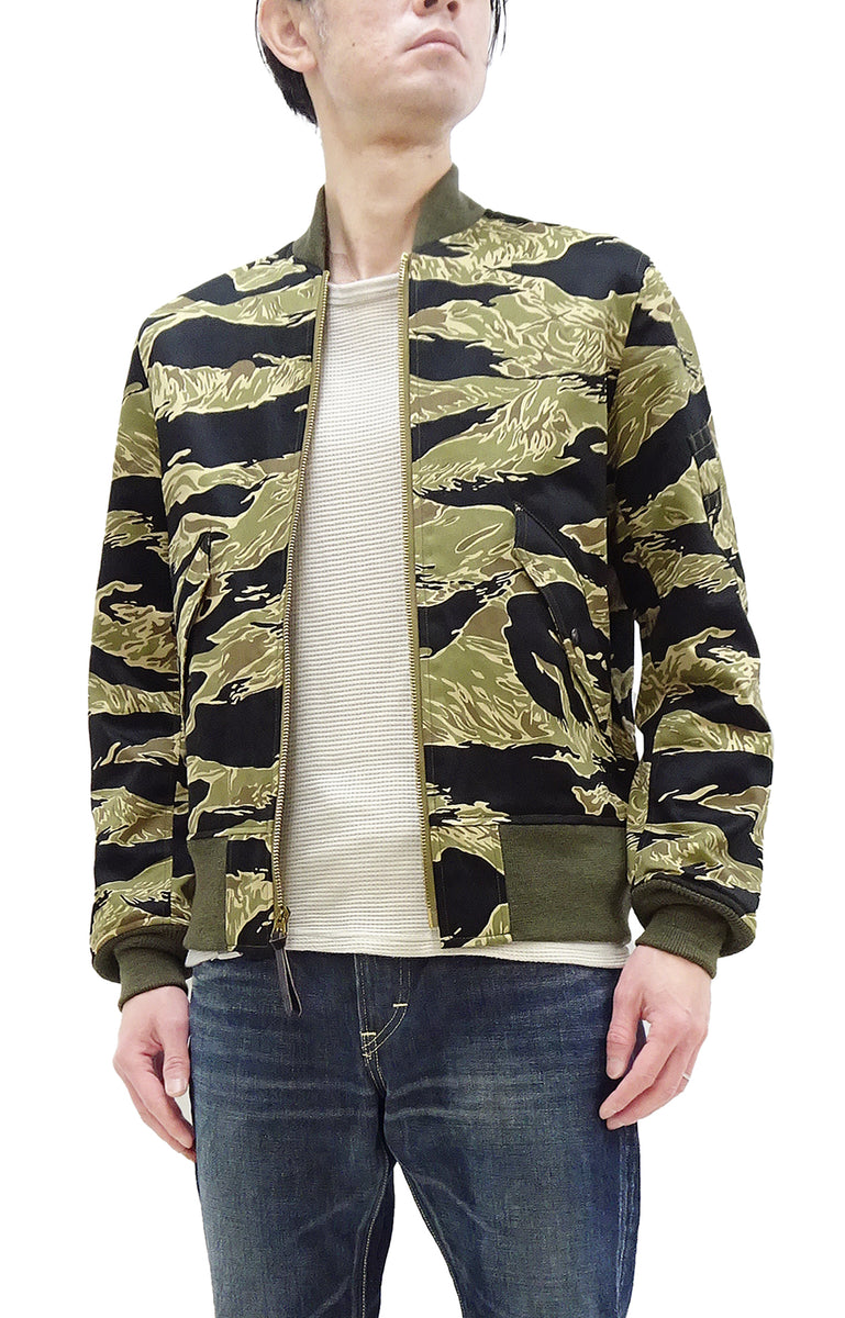 Buzz Rickson Jacket Men's Civilian Model of L-2B Flight Jacket Tiger S ...