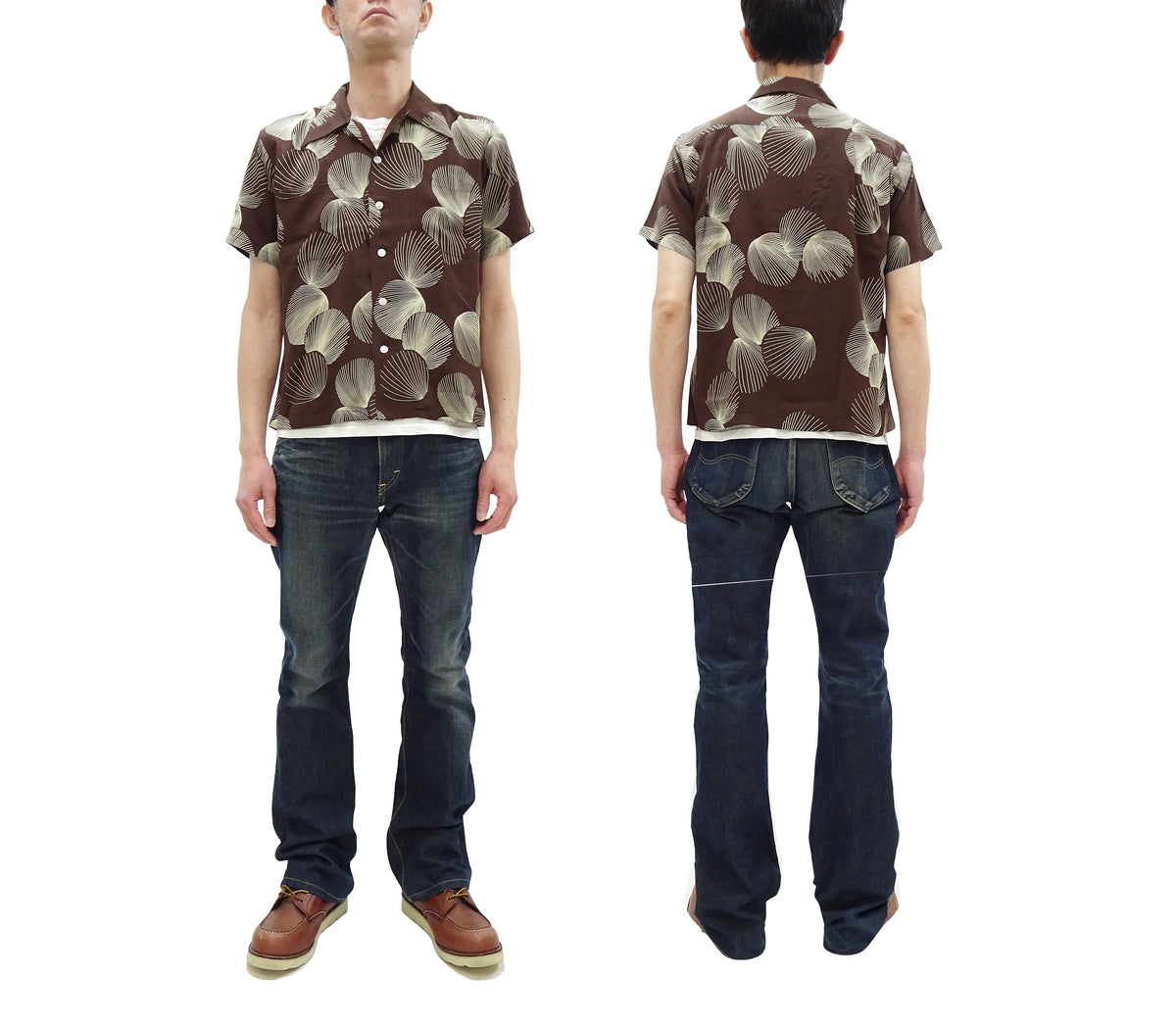 Duke Kahanamoku Hawaiian Shirt Men's 1950s Duke's Shell Reproduction S ...