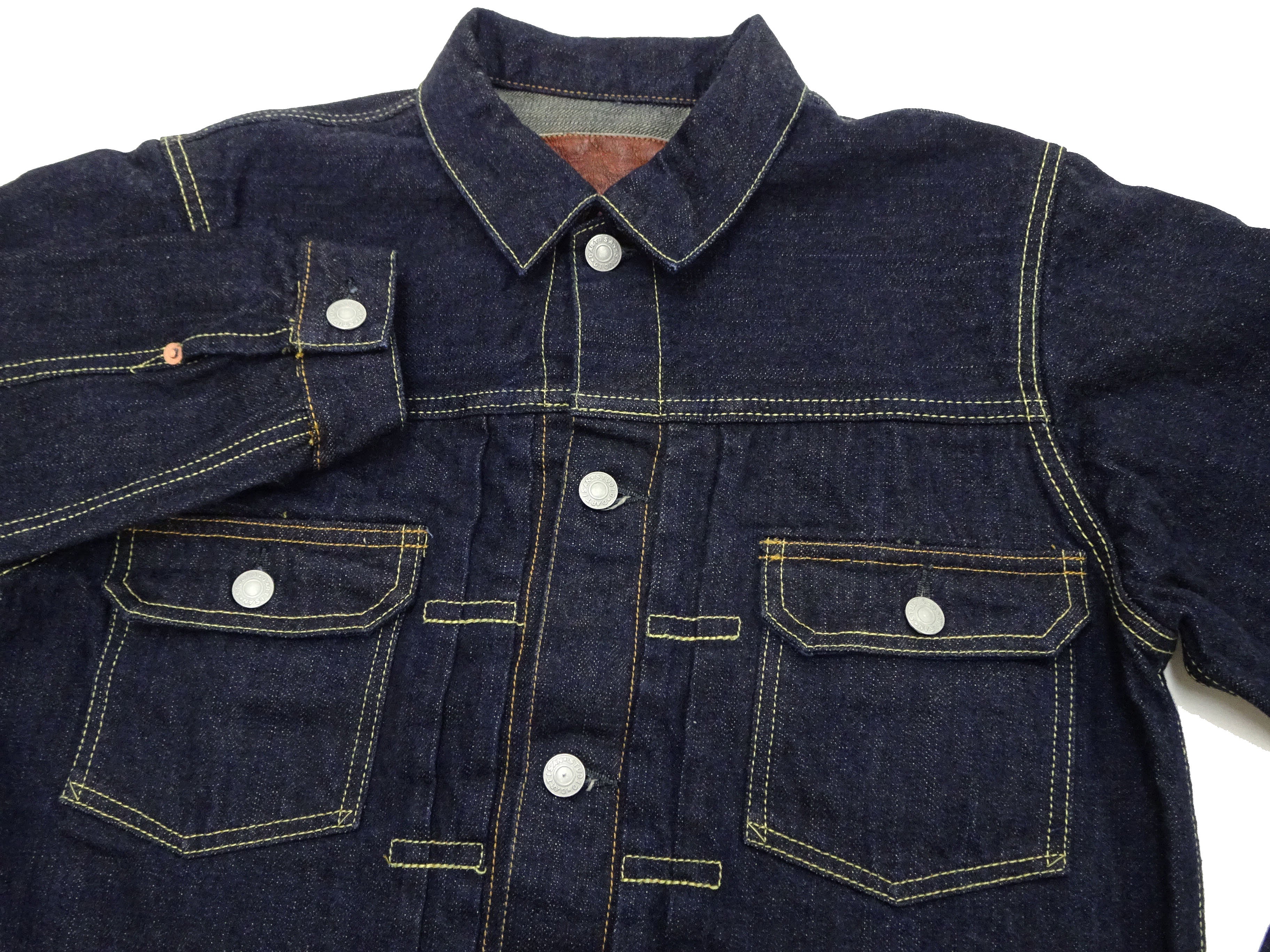 Studio D'artisan Denim Jacket Men's Type 2 Style 14 Oz. G3 Denim Jean ...