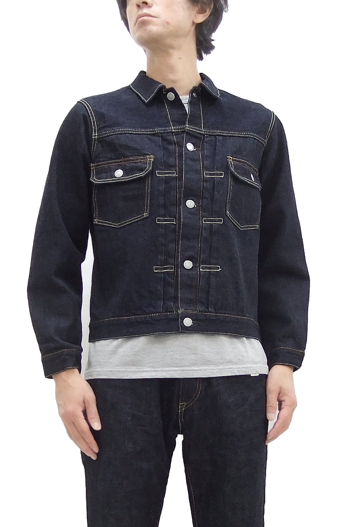 Studio D'artisan Denim Jacket Men's Type 2 Style 14 Oz. G3 Denim Jean ...