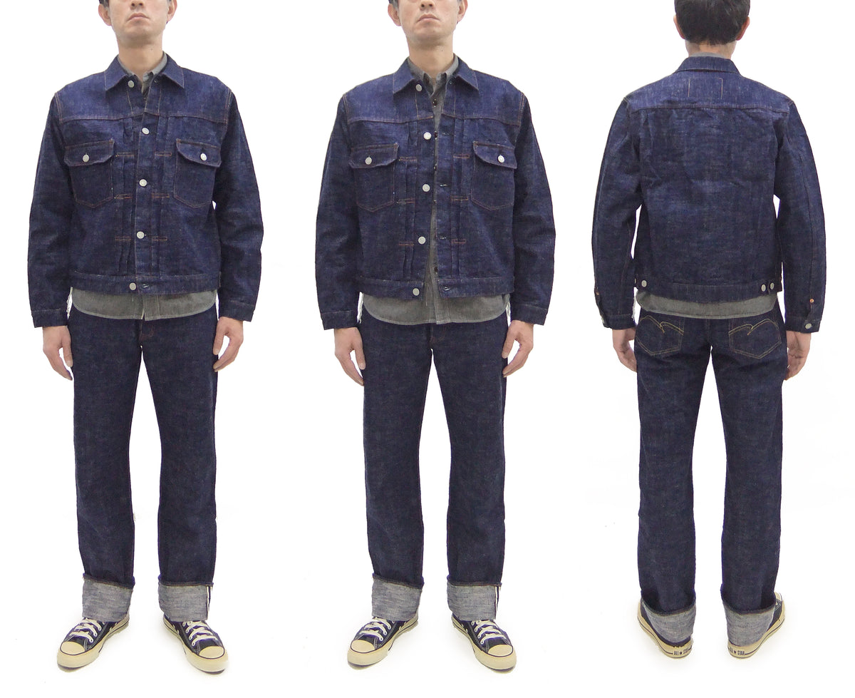 Studio D'artisan Denim Jacket SP-107 Men's 1953 Type 2 Style Indigo Sl – RODEO-JAPAN Pine-Avenue ...