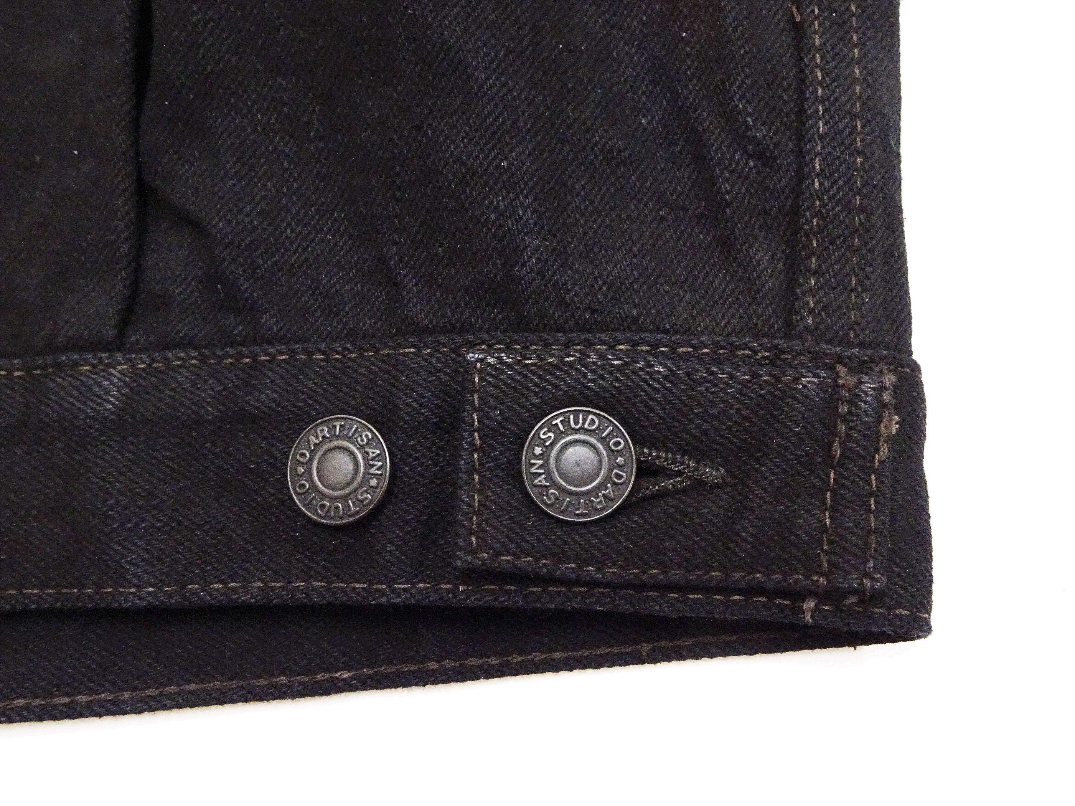 Studio D'artisan Black Denim Jacket SP-121 Men's 1953 Type 2 Style Ama ...