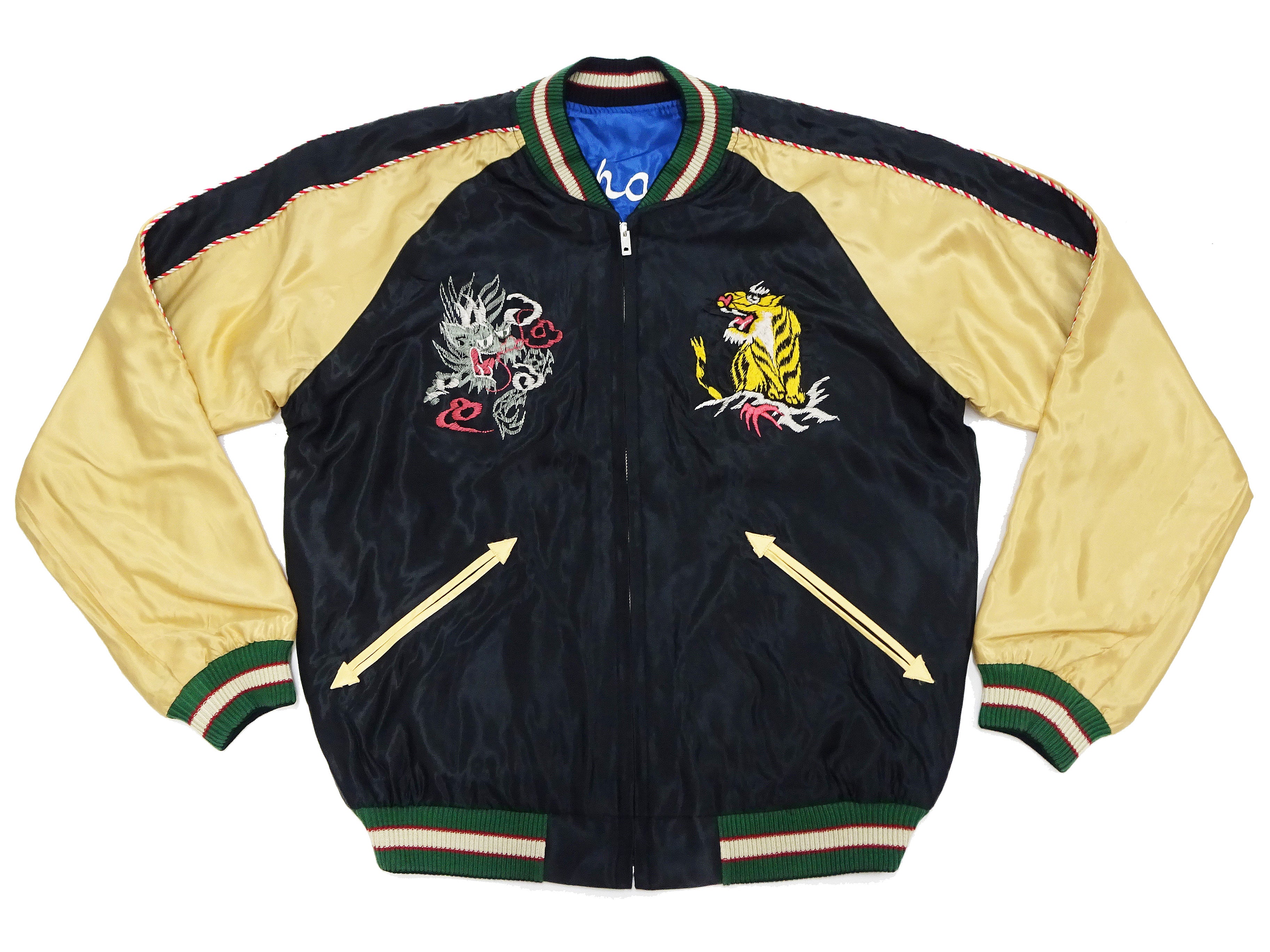 Tailor Toyo Sukajan Jacket Men's Japanese Souvenir Jacket Japan Map x ...