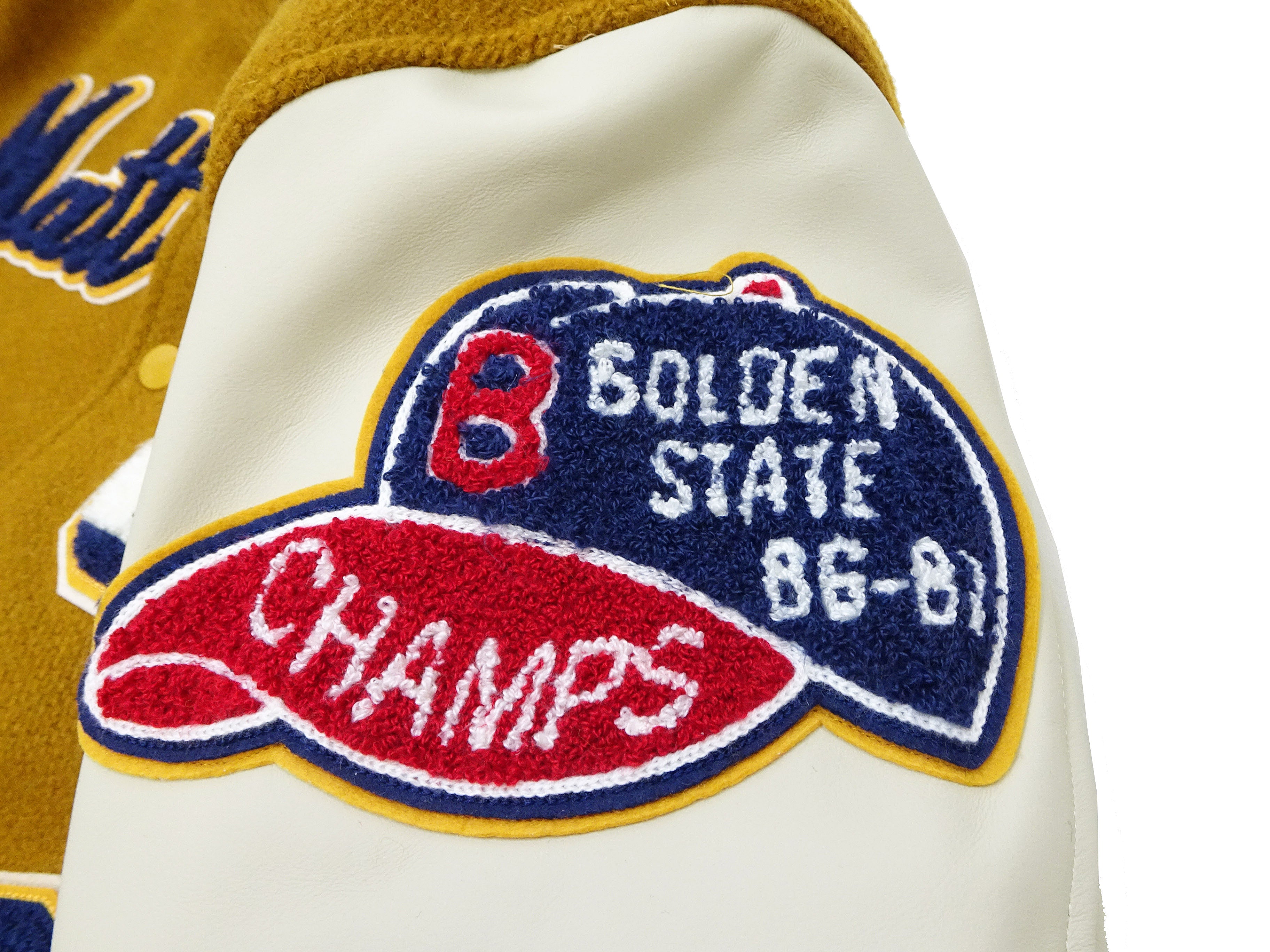 Whitesville Varsity Jacket Men's Letterman Jacket Melton x Leather Awa ...