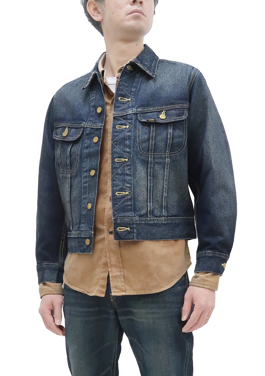 Lee Denim Jacket 101-J Men's Reissue Lee Rider 101J Jacket LM5100 LM51 ...