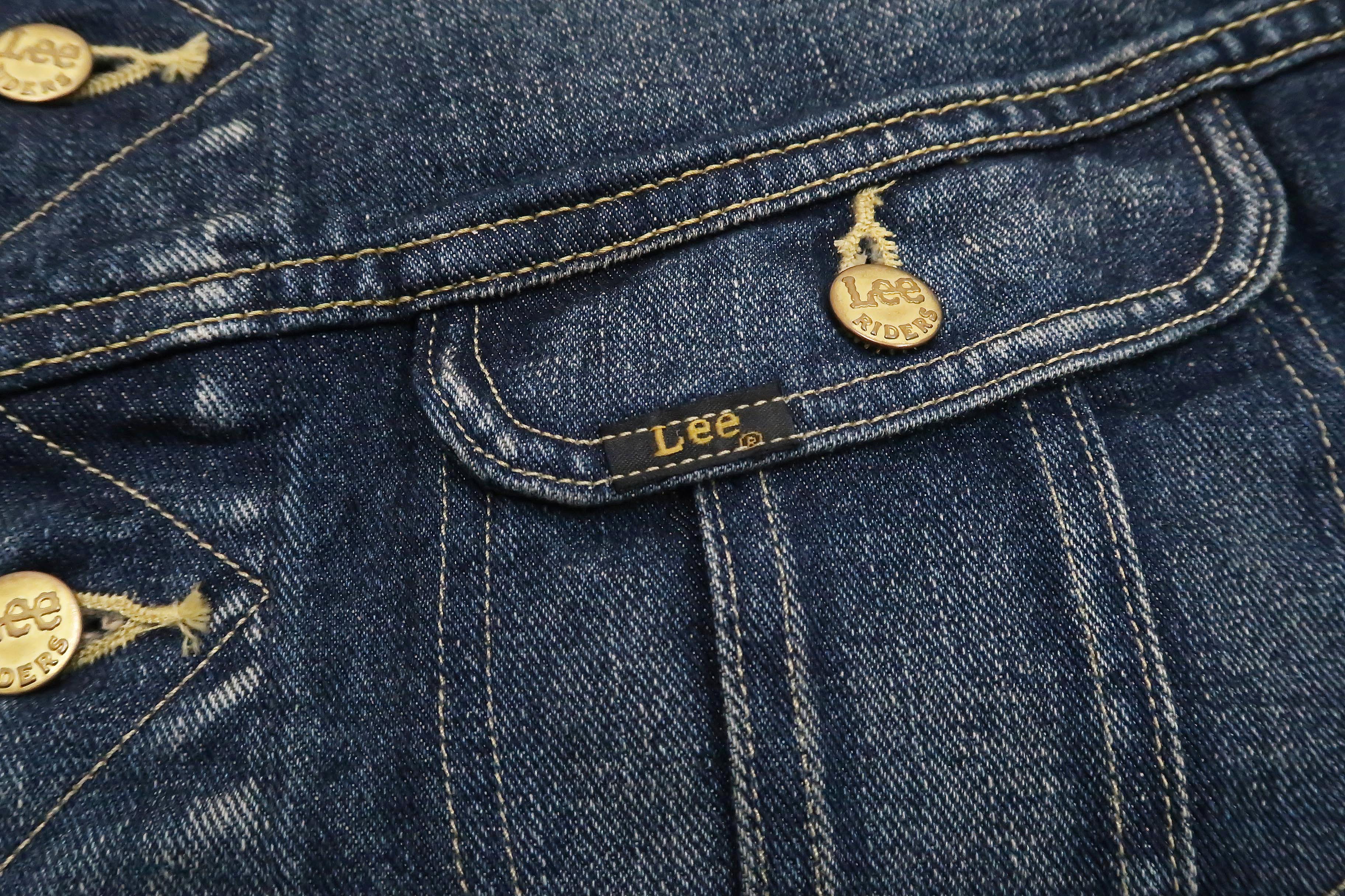 Lee Denim Jacket 101-J Men's Reissue Lee Rider 101J Jacket LM5100 LM51 ...