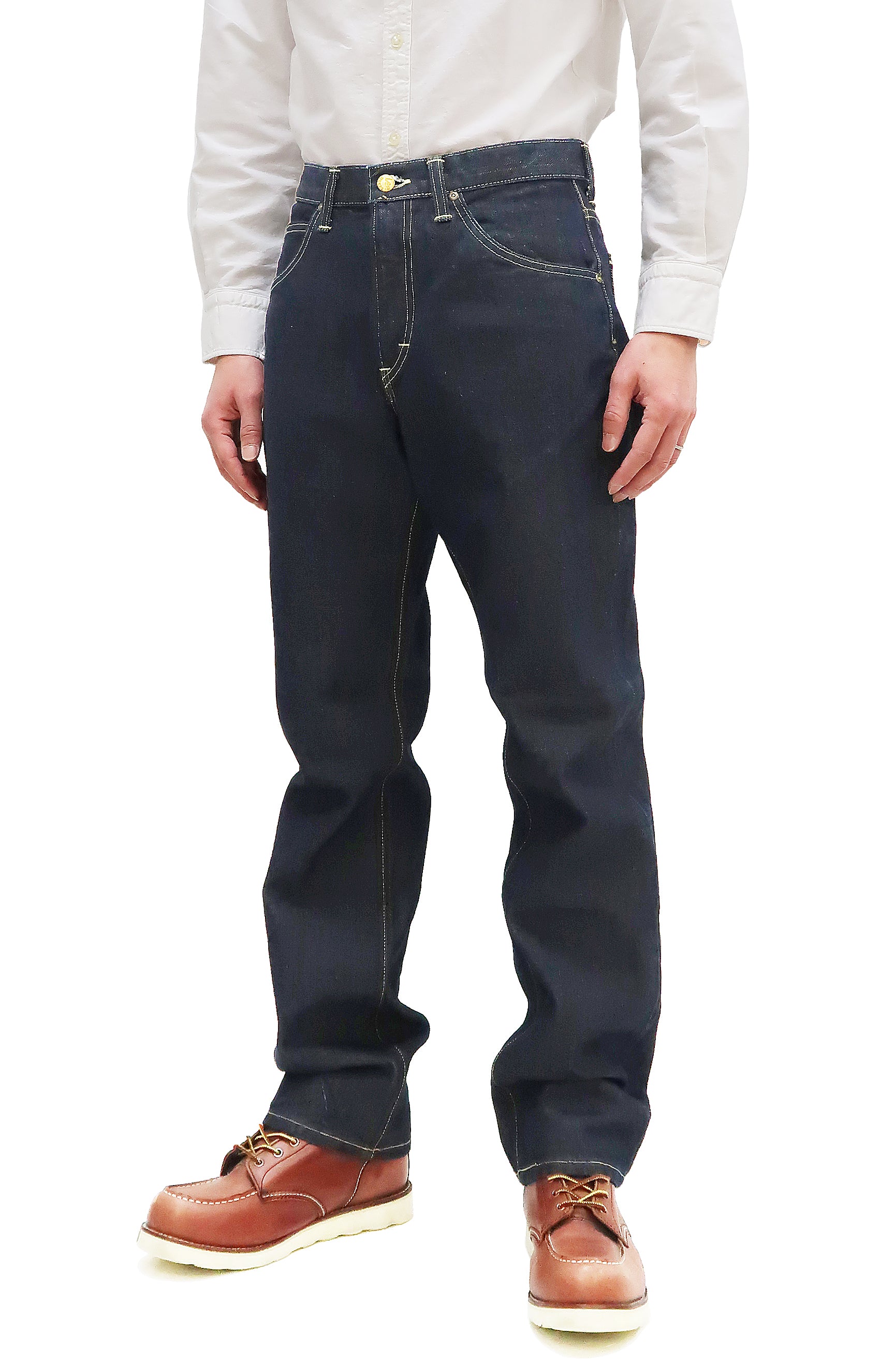 Lee Jeans 101Z with Zip fly Men's Regular Fit Straight Jeans LM8101 Ma ...