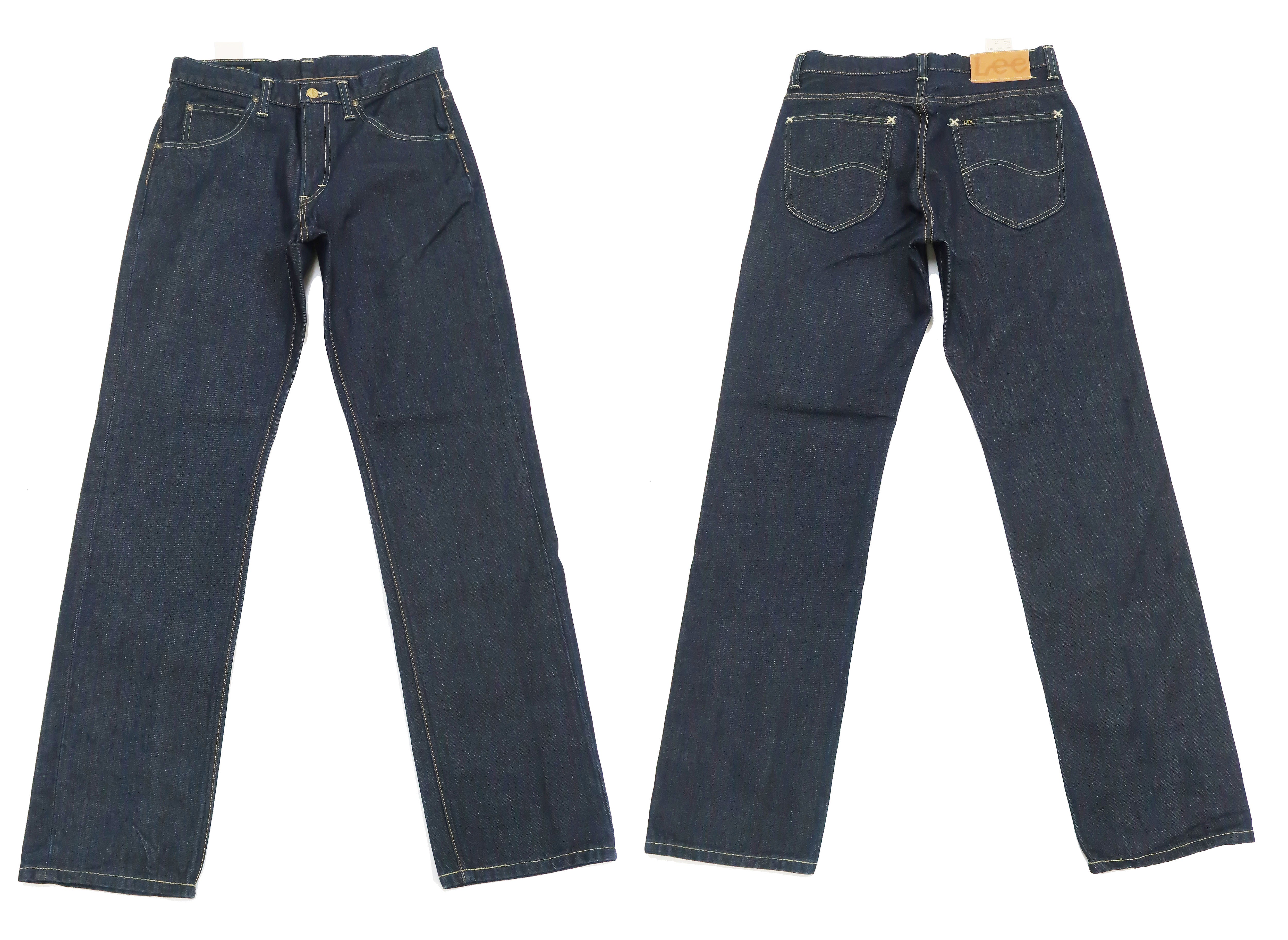 Lee Jeans 101Z with Zip fly Men's Regular Fit Straight Jeans LM8101 Ma ...