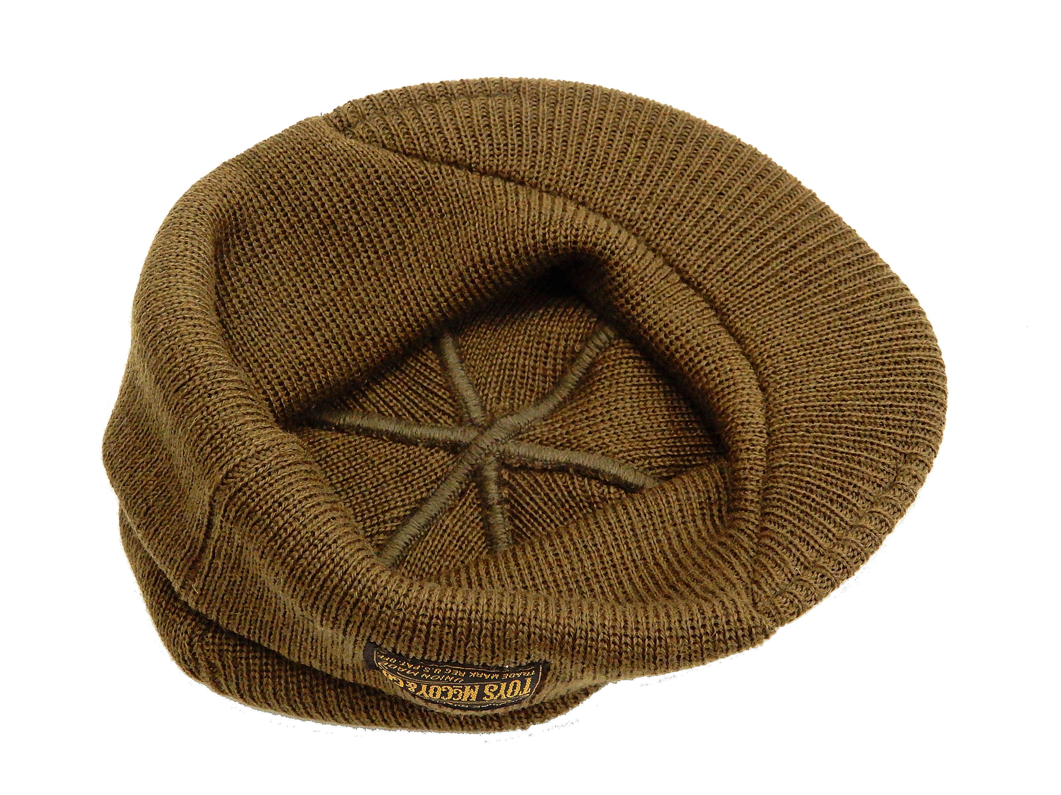 TOYS McCOY Men's M1941 Jeep Cap Radar Cap with Ear Flaps Winter Knit H ...