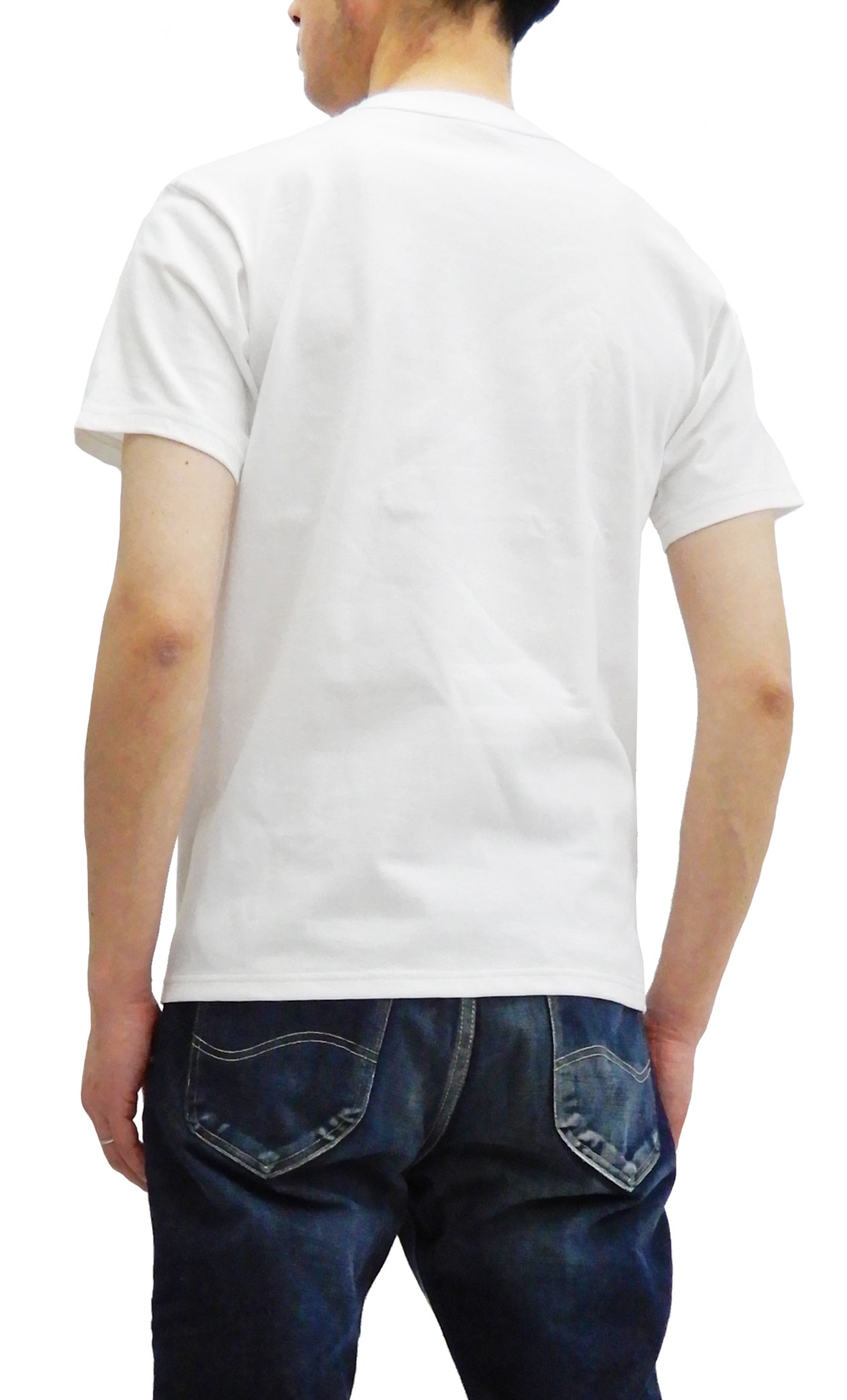 Whitesville 2-Pack T-shirts Men's Plain Short Sleeve Loopwheeled Tees ...